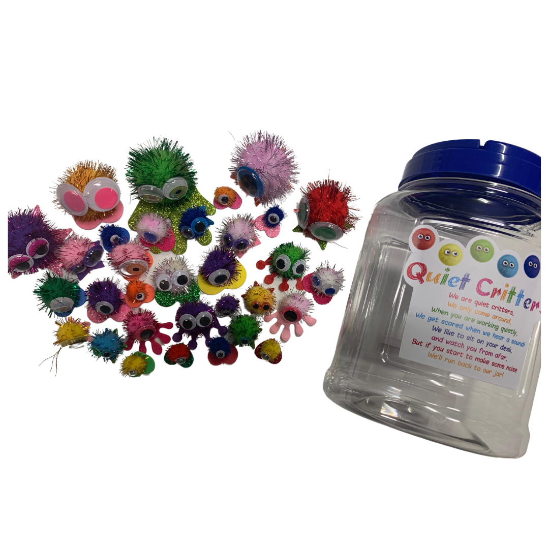 Clever Classroom How to use Quiet Critters in your classroom %art...