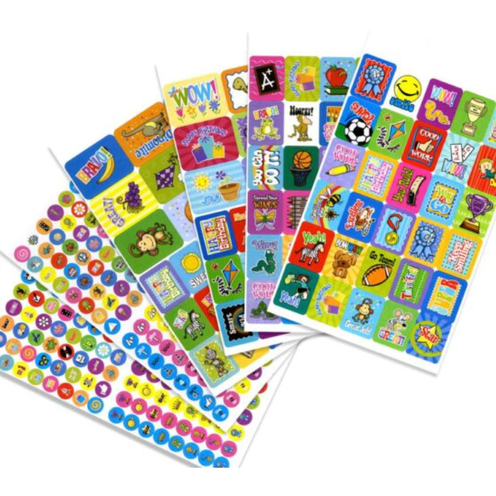 Teacher Pack Reward Sticker Book - Over 400 stickers