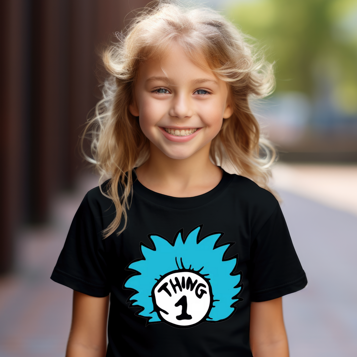 Kid's Book Week - Thing 1 t-shirt