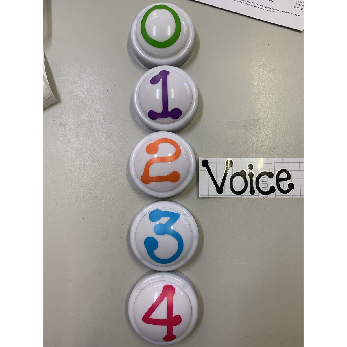 0-4 Voice Level Touch Lights