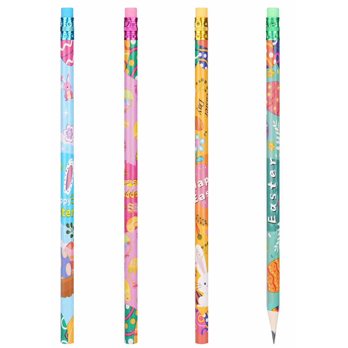 Easter Pencils Bright Colours Classroom teacher resource