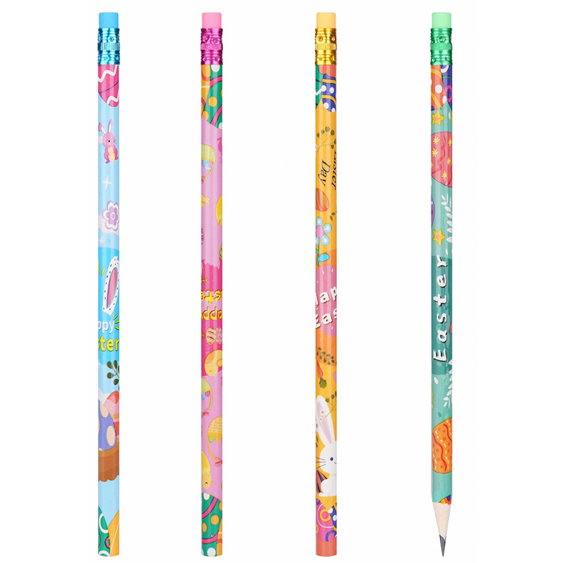 Easter Pencils Bright Colours Classroom teacher resource