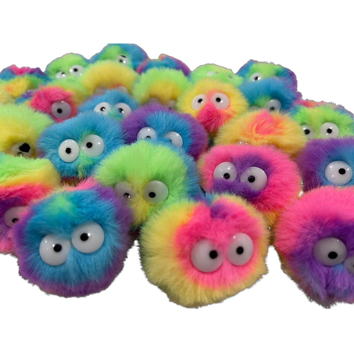 Rainbow Warm Fuzzies - Jar of 30 Warm Fuzzies