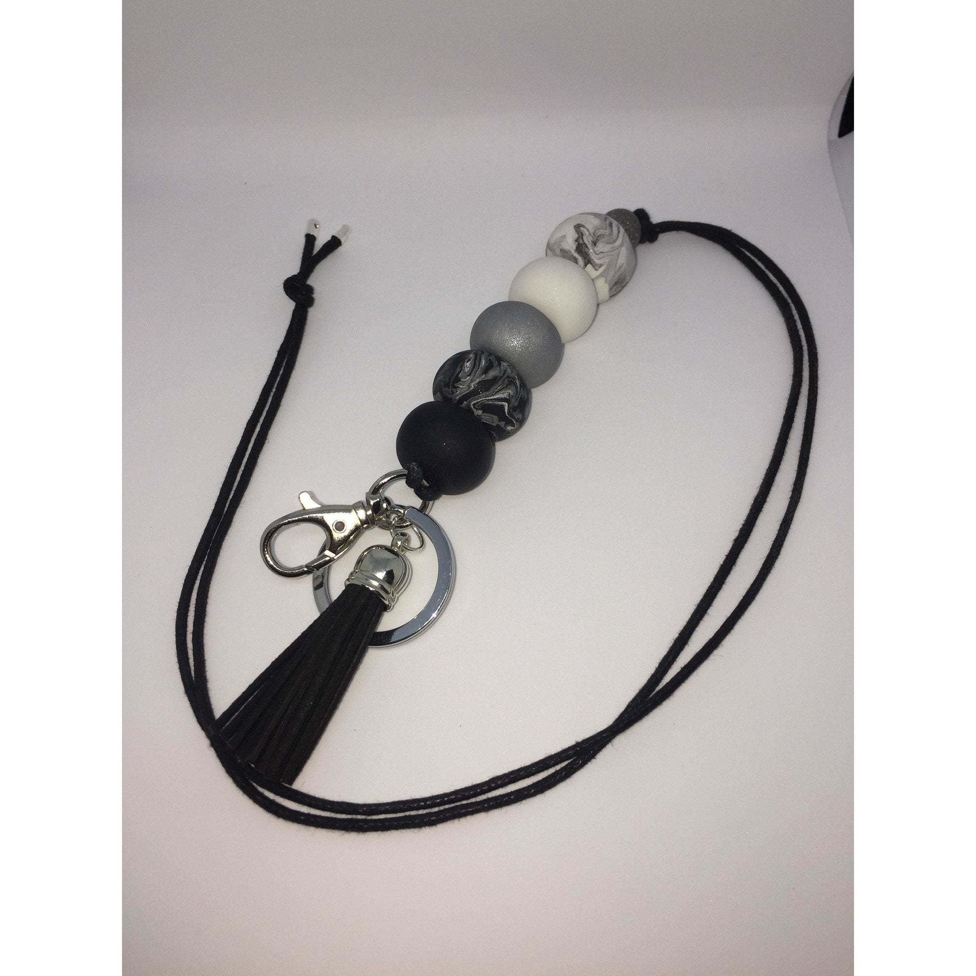 Polymer Clay Lanyard - choose your colours – Clever Classroom