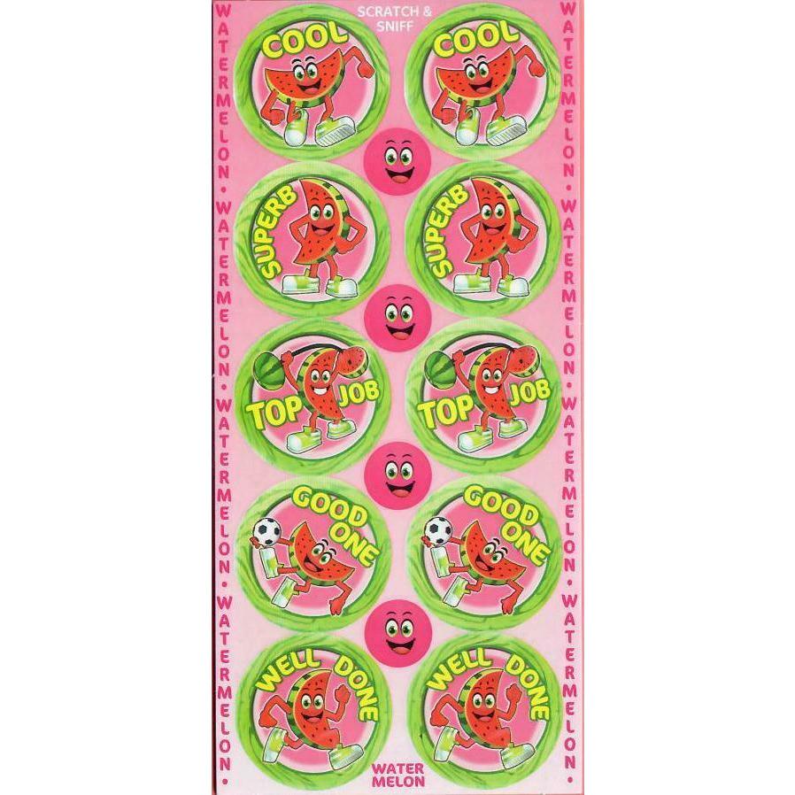 Mixed Pack Scratch n Sniff Stickers - 8 designs available - 84 sticker ...