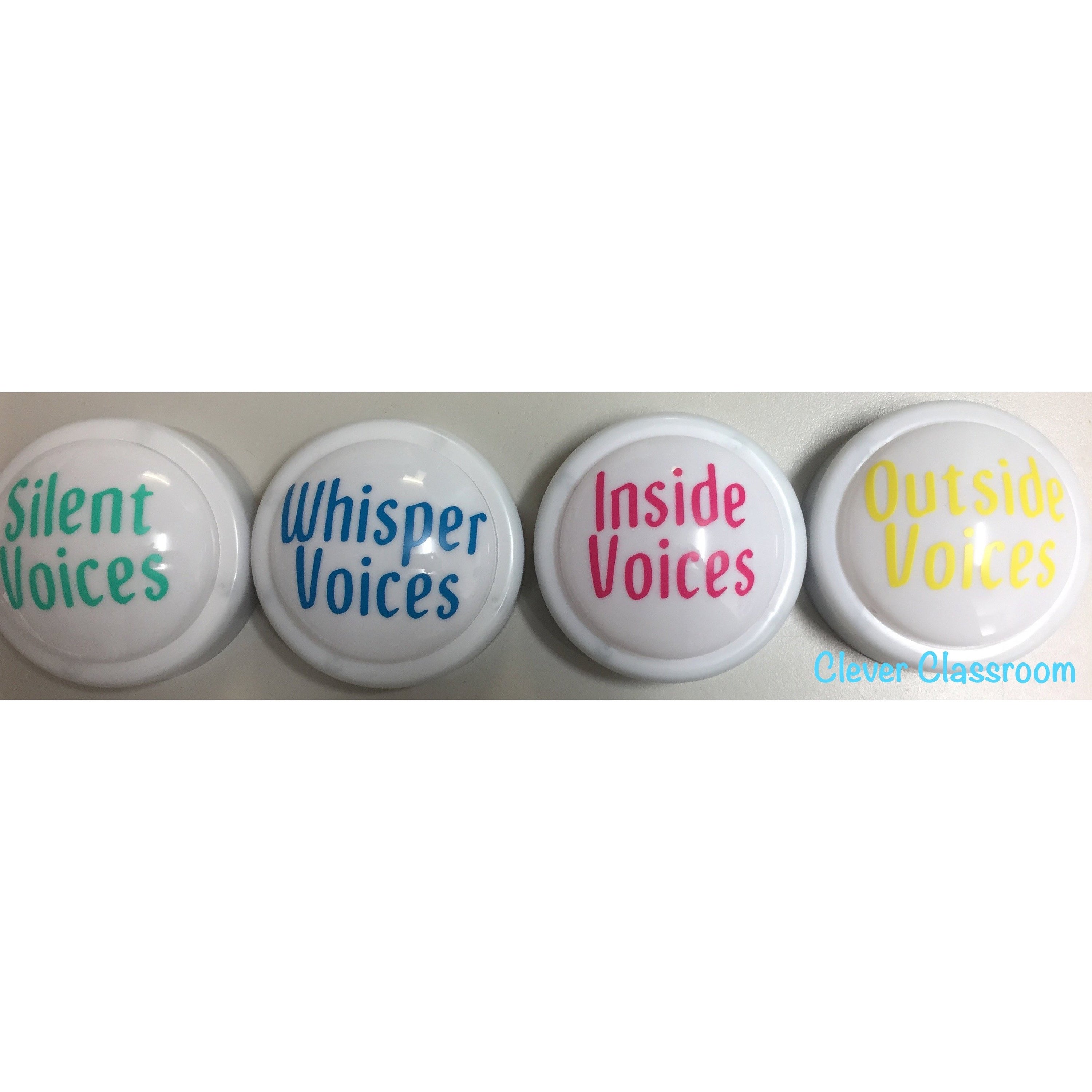 Voice Level Board Display - Tap / Touch / Push Lights - for classroom ...